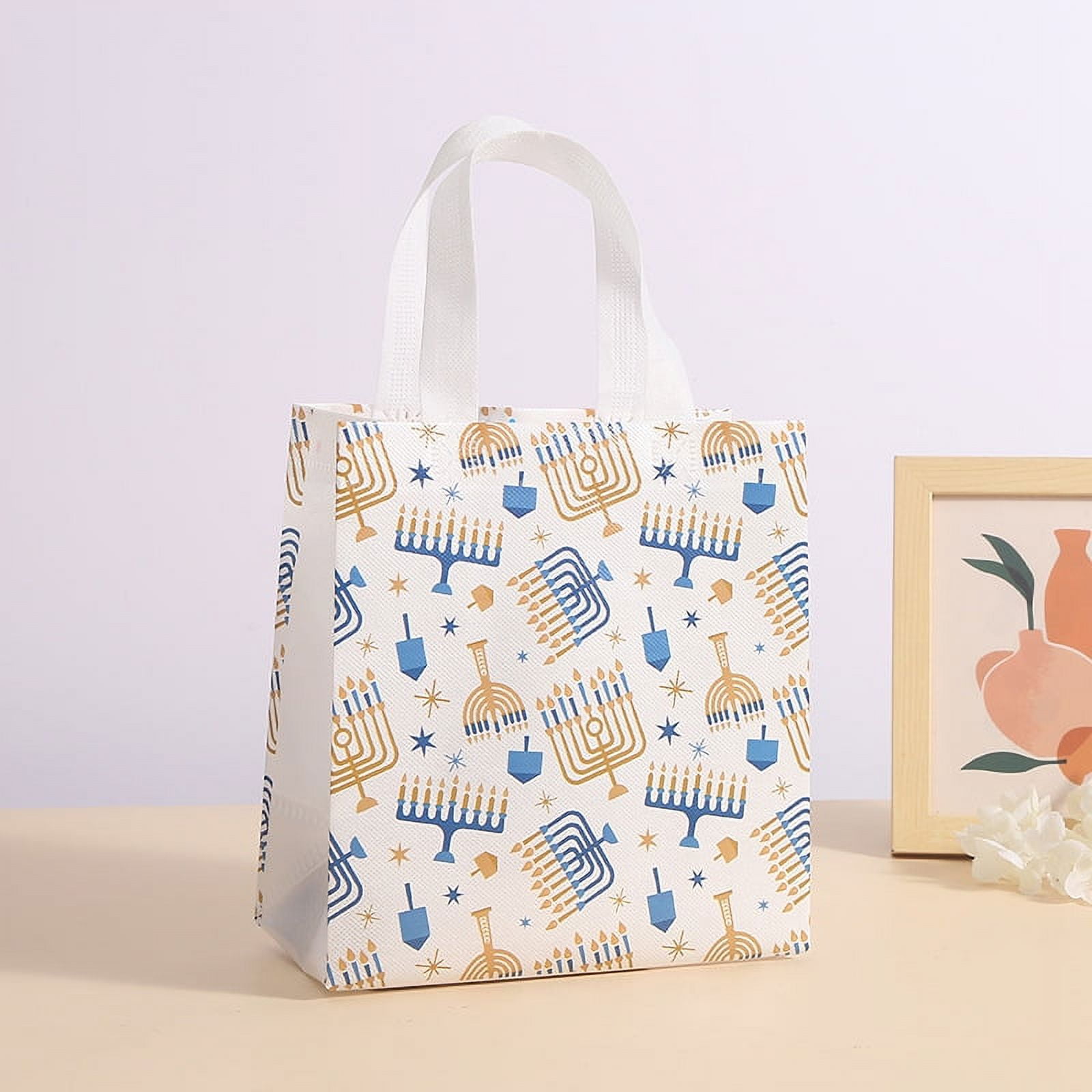 10Pcs Gift Bags Decorative Gift Wrapping Bags Hanukkah Themed Gift Bags ...