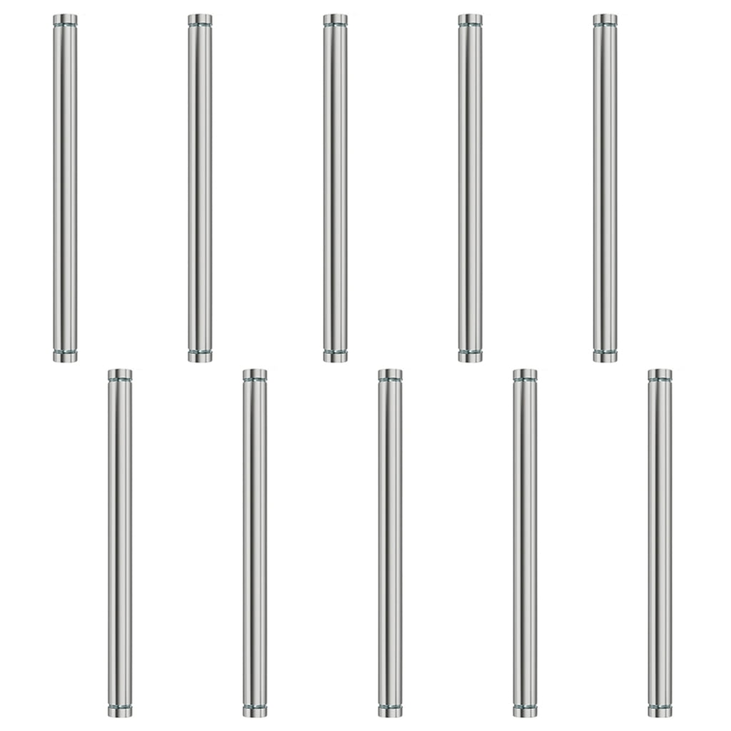 10Pcs Glass Fasteners Stainless Steel Advertising Standoffs Pin Nails ...
