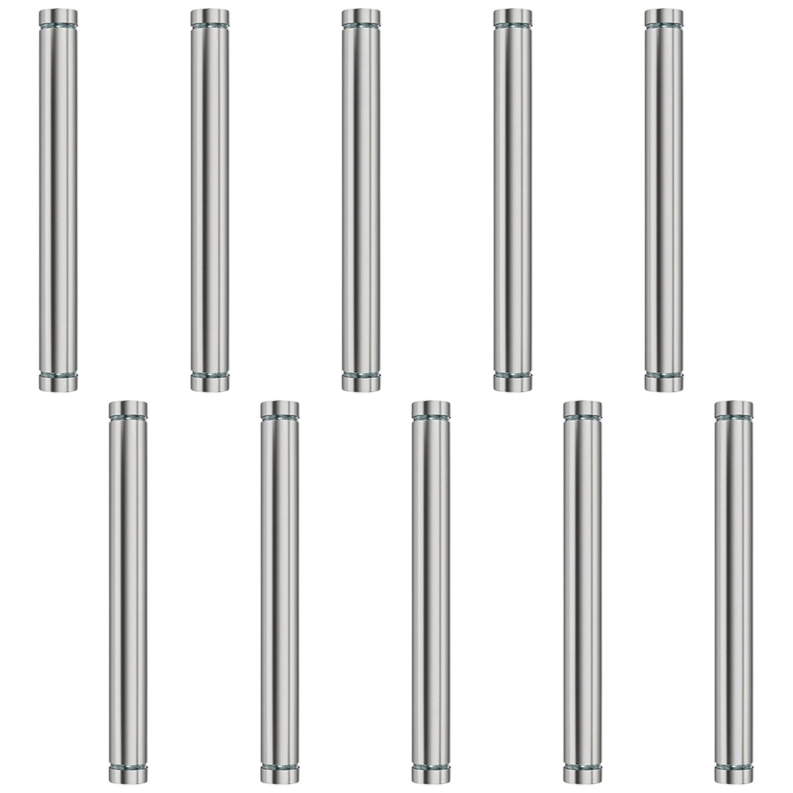 10Pcs Glass Fasteners Stainless Steel Advertising Standoffs Pin Nails ...
