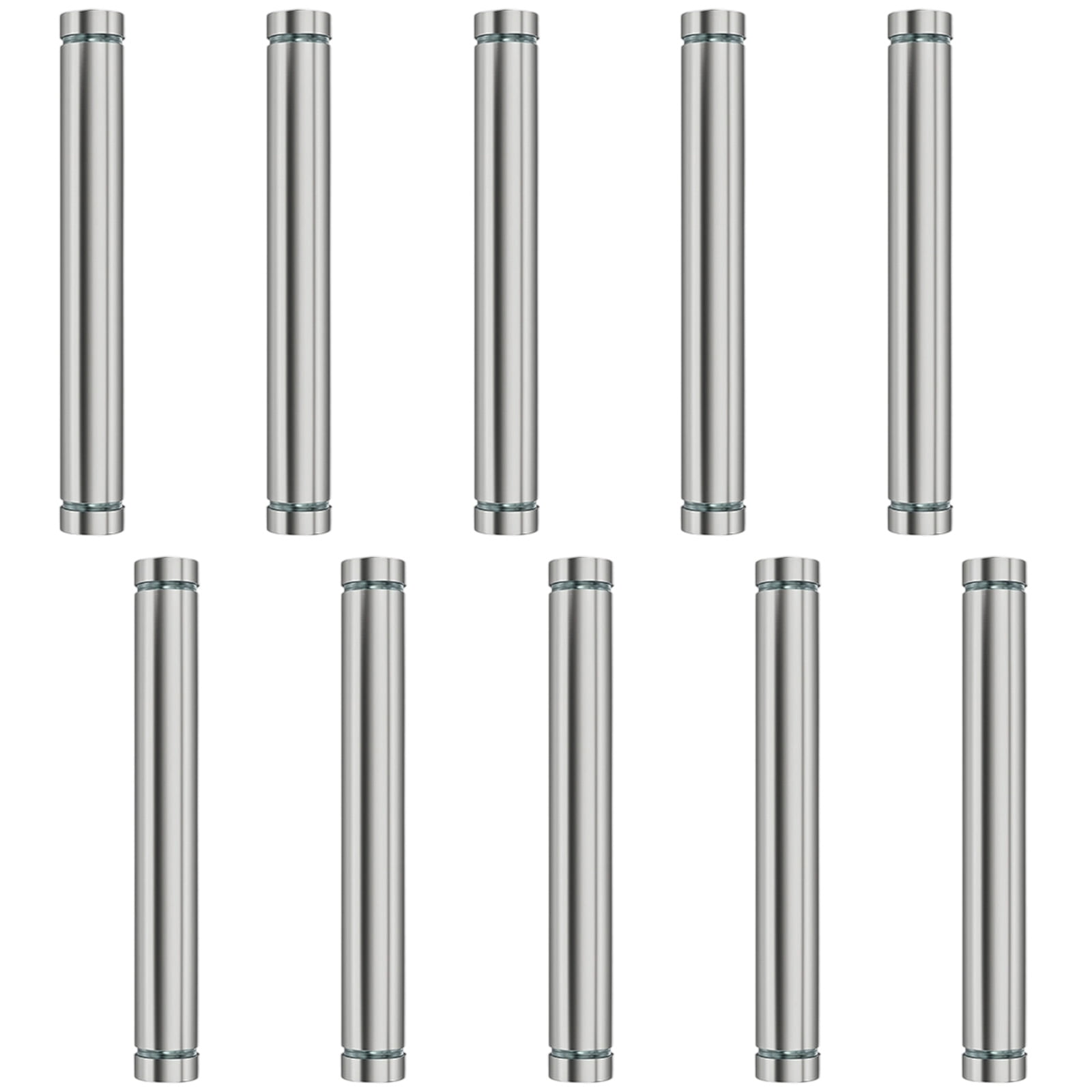 10Pcs Glass Fasteners Stainless Steel Advertising Standoffs Pin Nails ...