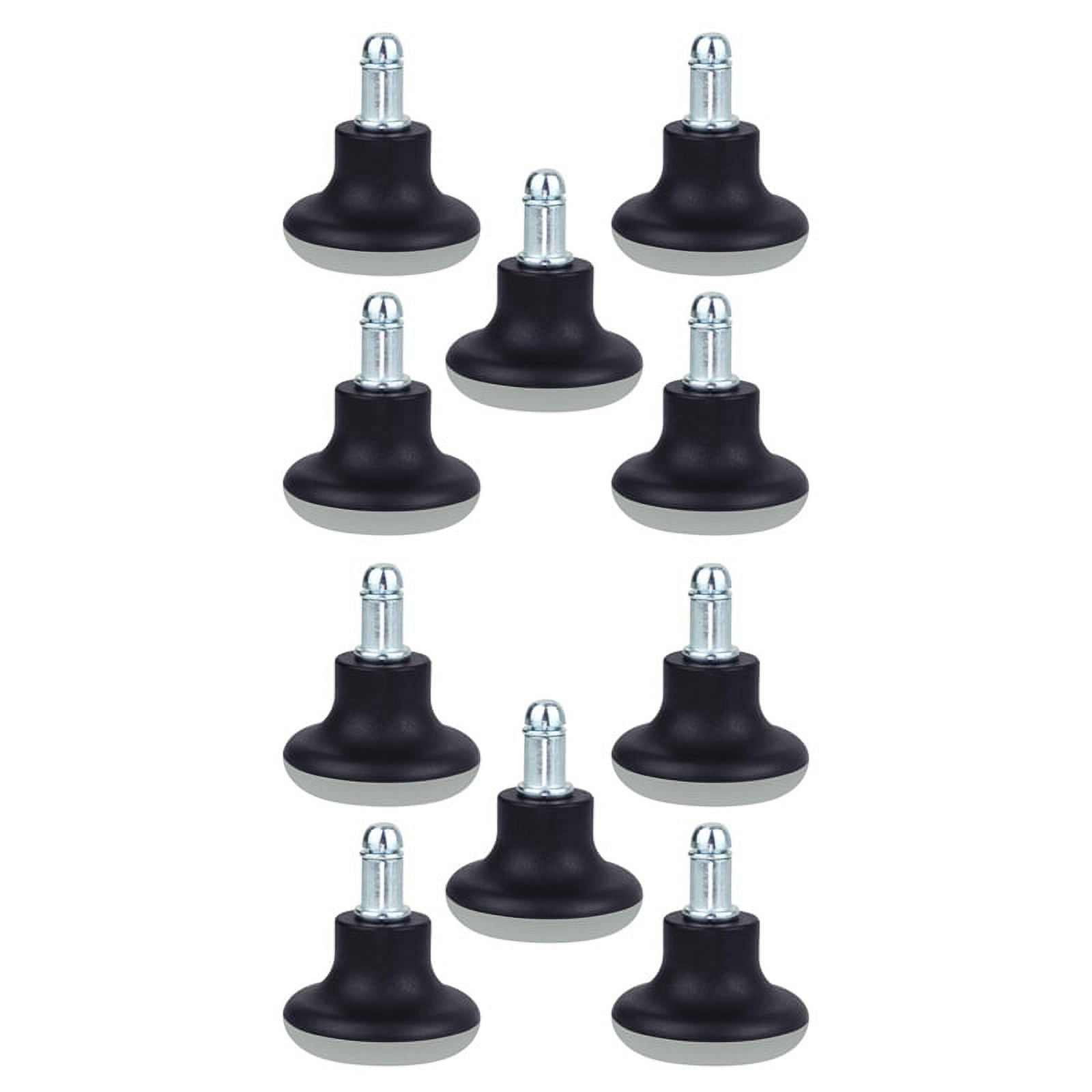 10Pcs Bell Glides Replacement Office Chair Wheels Stopper Swivel Caster ...