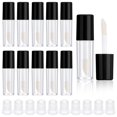 10Pcs Gloss Tubes Empty, 1.2ml Mini Refillable Balm Bottles Empty Gloss ...