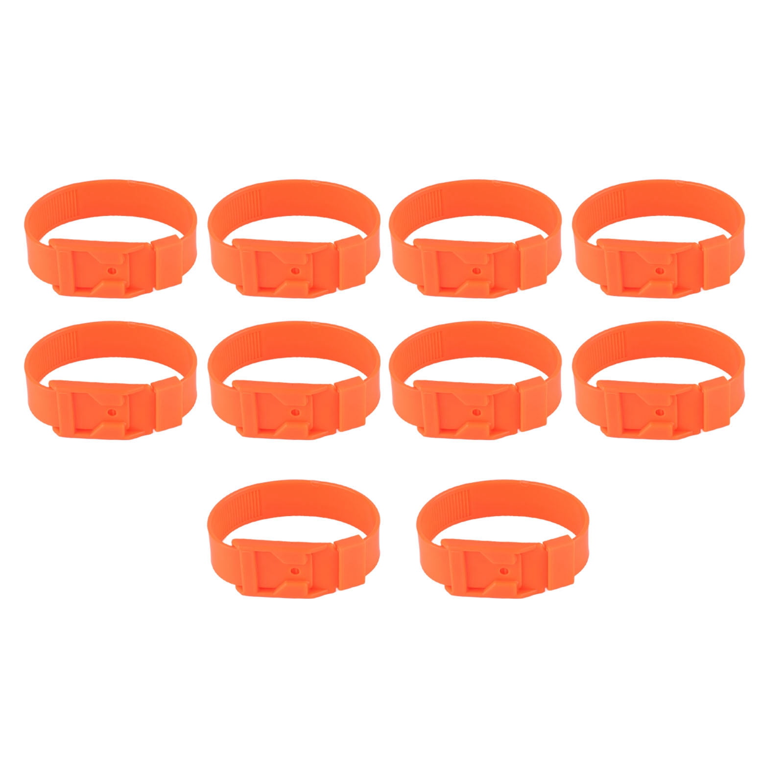 10Pcs Goat Collar Sheep Identification Bands Livestock Marking Ring ...