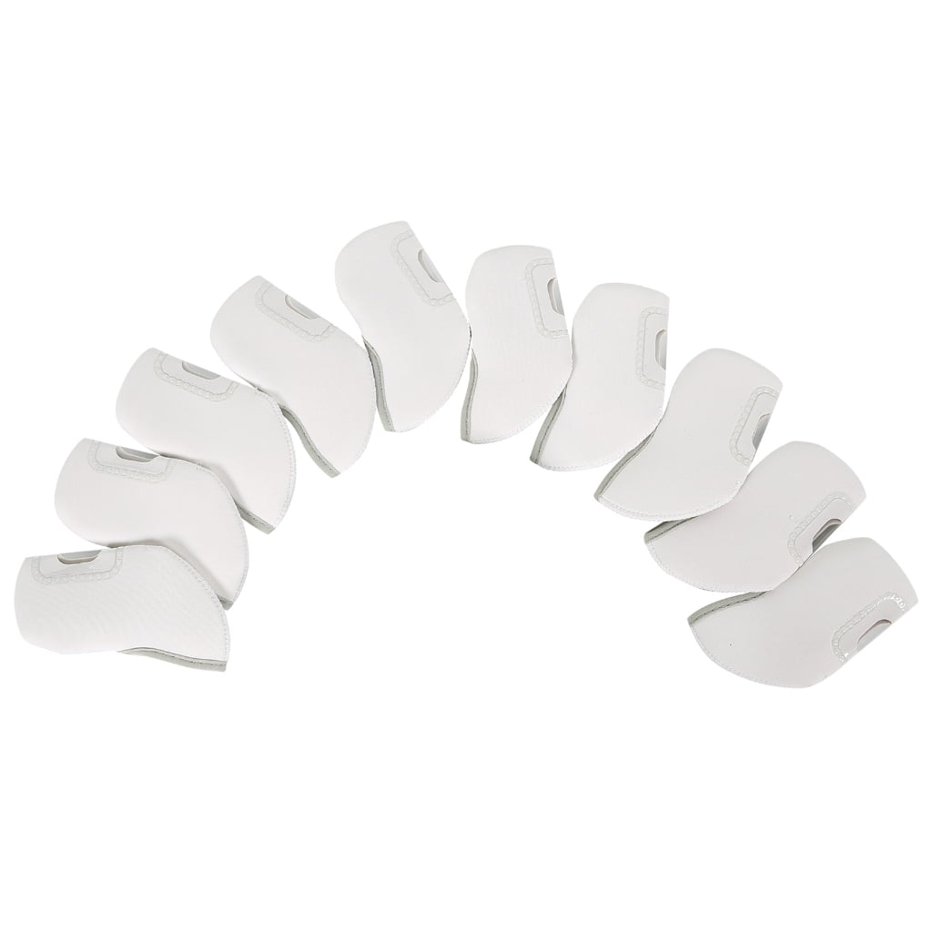 10Pcs/ Golf Iron Head Covers Neoprene Golf Club Headcovers Golf Club ...