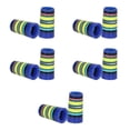 10Pcs Golfing Iron Ferrules Colorful Striped Golfing Iron Ferrules Fit ...