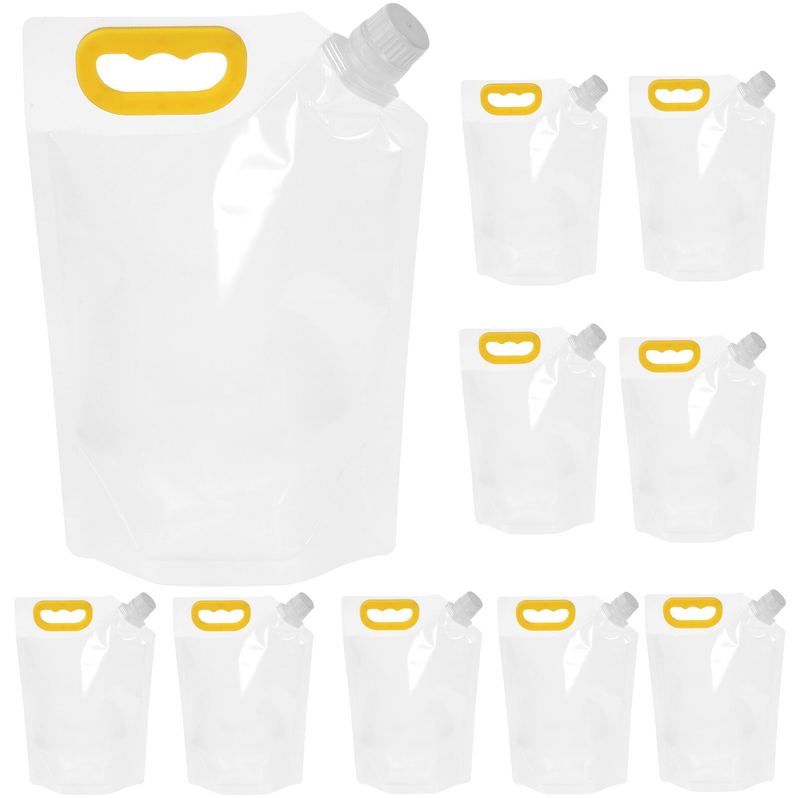 10Pcs Grain Rice Bag Grain Storage Bags Transparent Food Storage ...