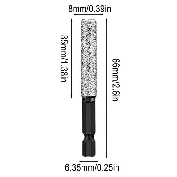 10Pcs Granite Drill Bit under $5! Uscallm Hex Shank Diamond Drill Bit ...