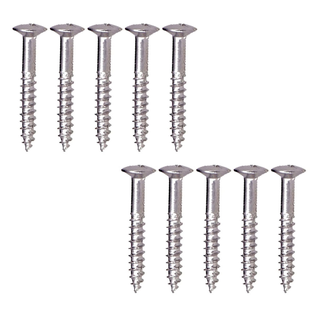 10Pcs Guitar Humbucker Pickup Rings Mounting Screws Replacement ...