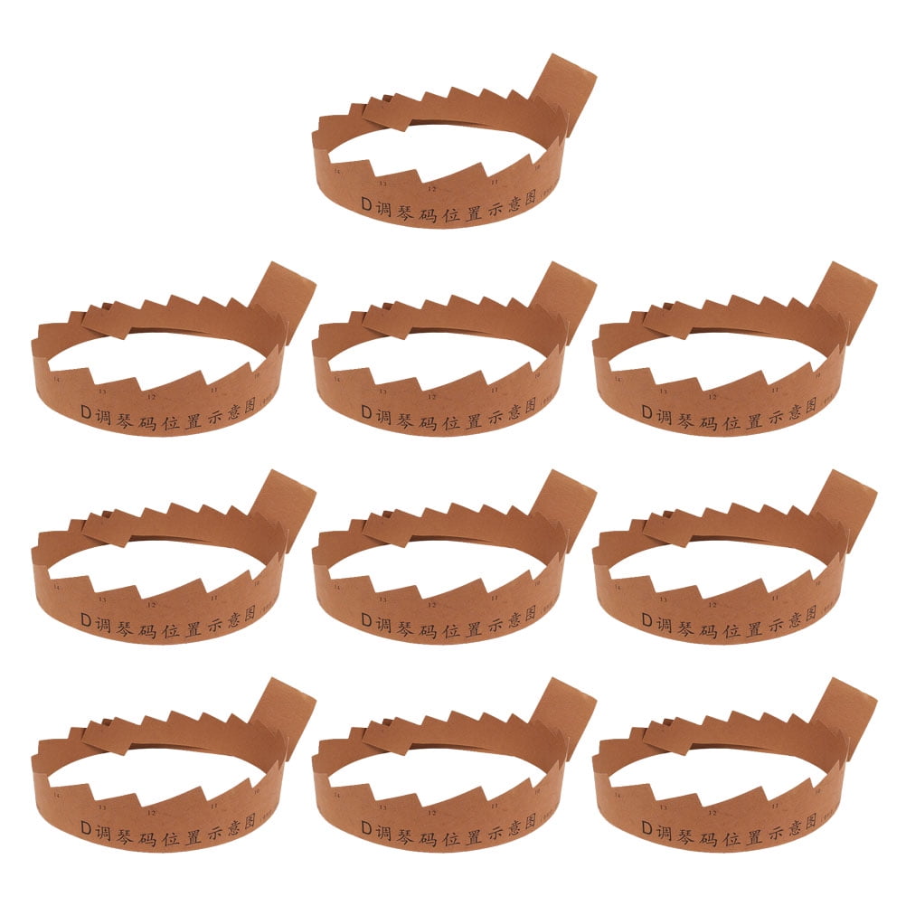 10pcs Guzheng Code Placement Diagrams Code Positioning Paper Code 7292