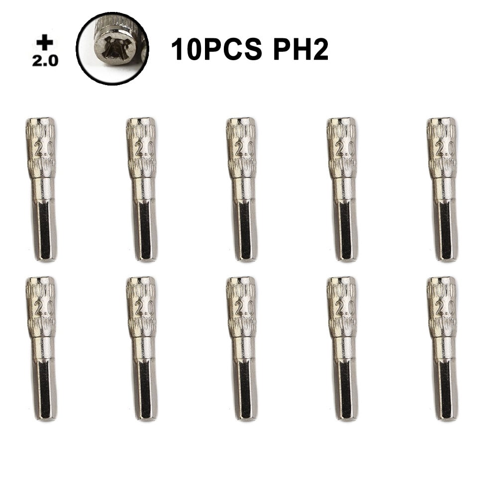 10Pcs H4 Hex Shank Socket Screwdriver Bits 2.5-5.5mm Nut Driver for Diy ...