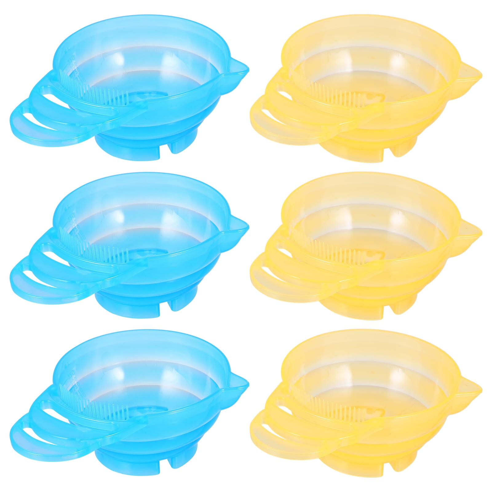 10Pcs Hair Dye Bowl Hair Coloring Bowls Mixing Tint Container for Salon ...