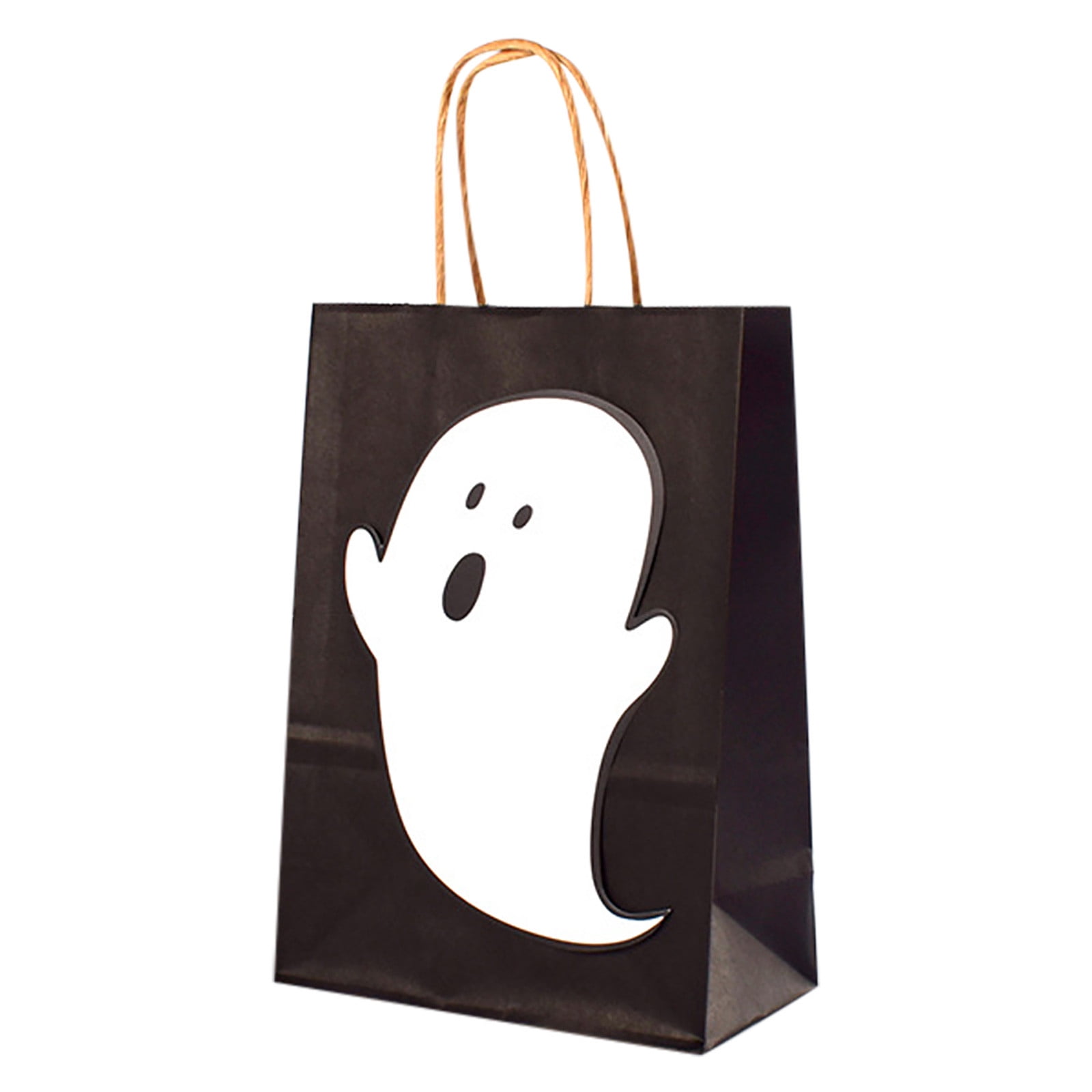 10Pcs Halloween Paper Gift Bags With Handles 3 Design Halloween Bags ...