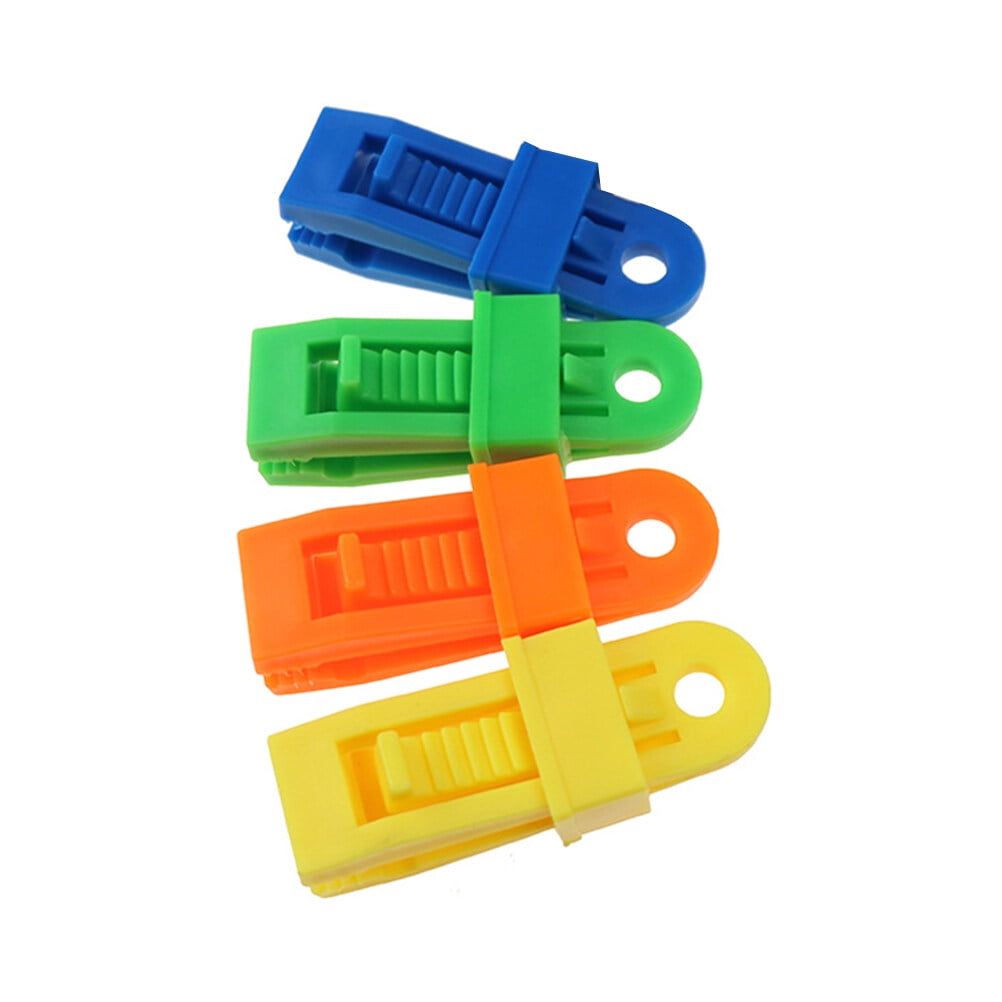 10Pcs Heavy Duty Plastic Shark Awning Clamp Set Tarp Clips Tie Down ...