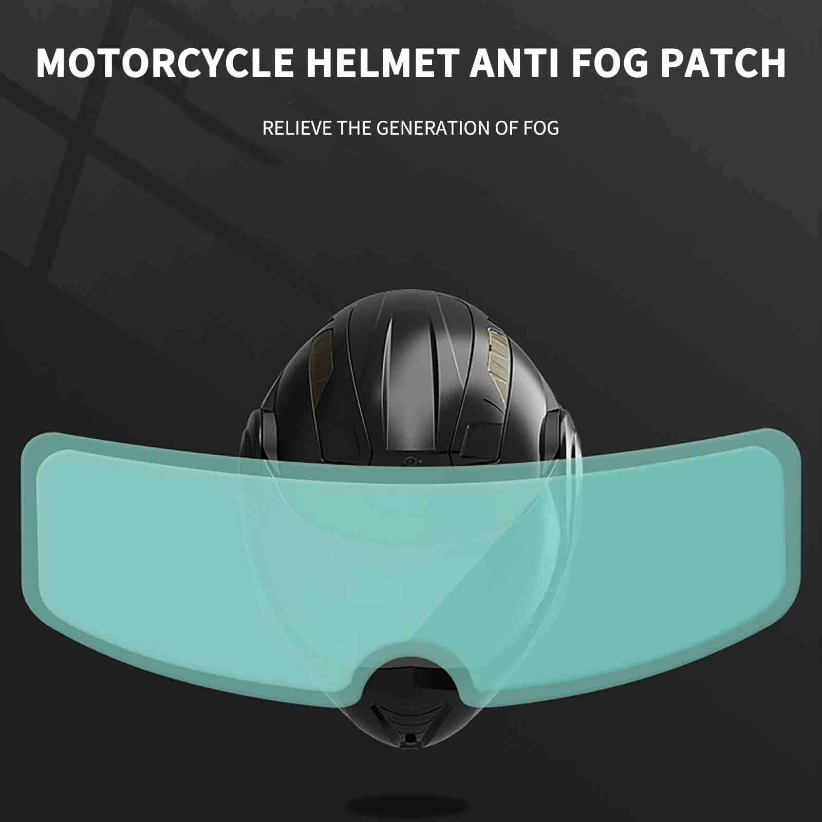 10Pcs Helmet Anti-Fog Films under $5! CQCYD Motorcycle Helmet Anti Fog ...