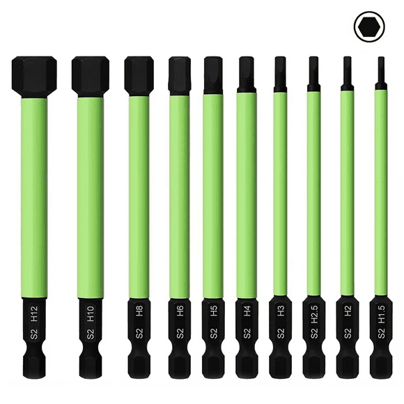 Hex Head Allen Wrench Drill Bit Set