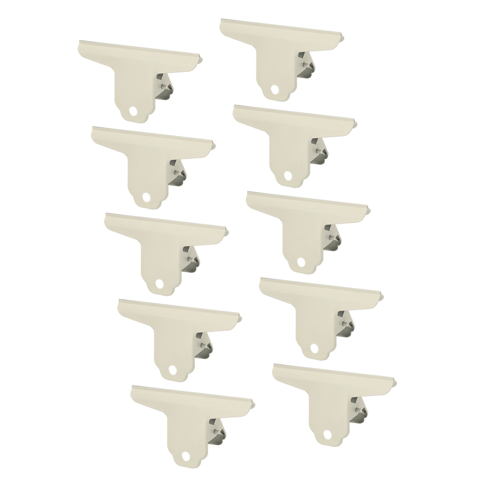 10Pcs Hinge Clips Large Metal Hinge Binder Clips for Paper Document ...