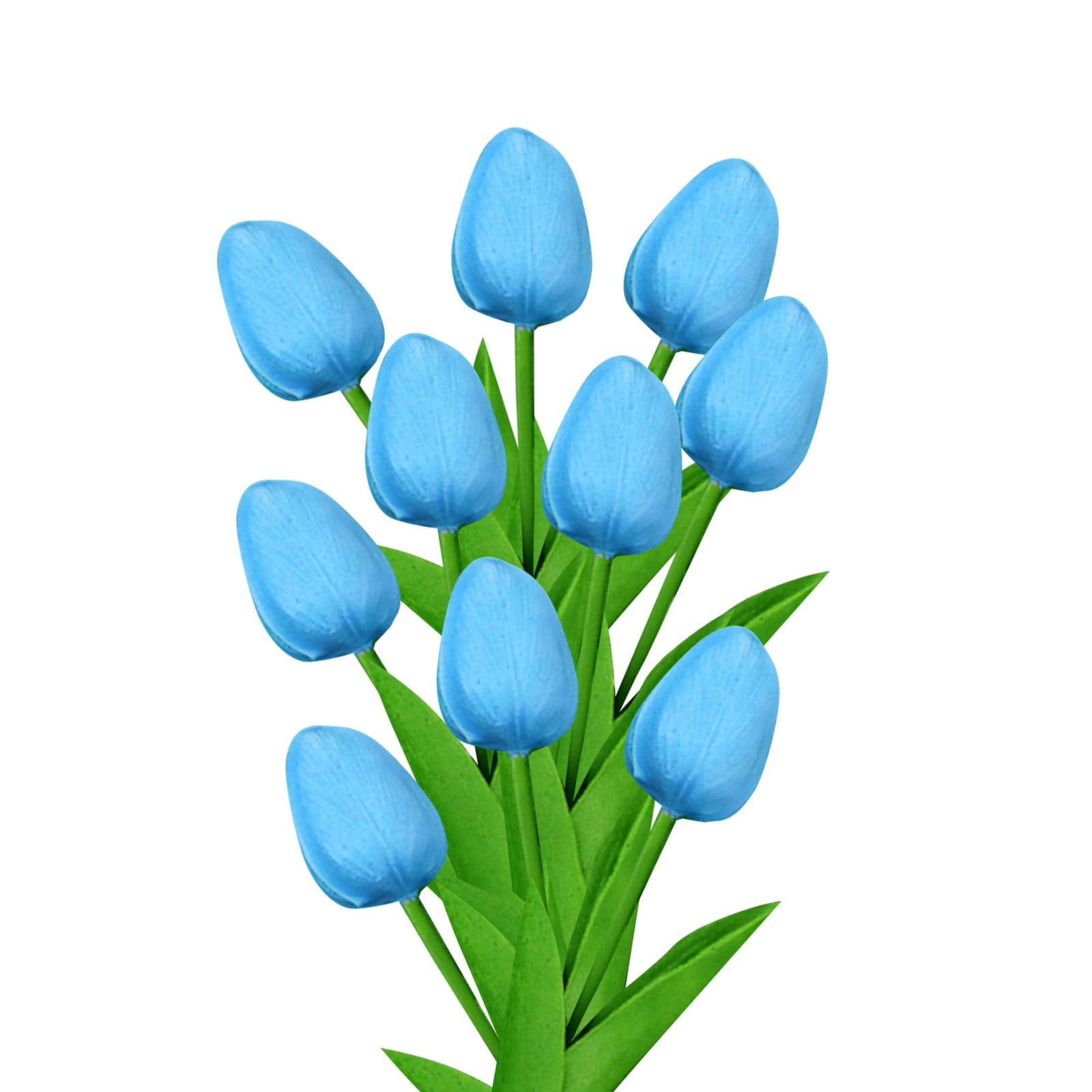 10Pcs Home Garden Wedding Flower Arrangement Desktop Decor Yellow ...