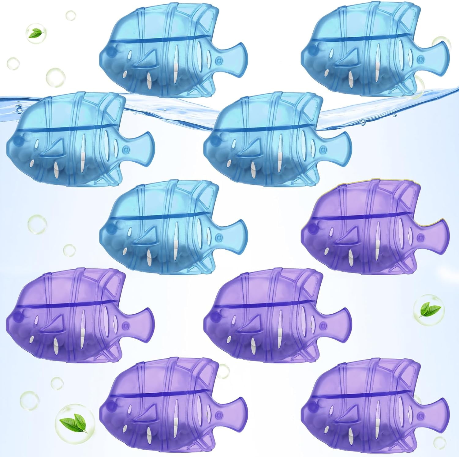 10Pcs Humidifier Cleaner Fish, Universal Humidifier Tank Cleaner Works ...