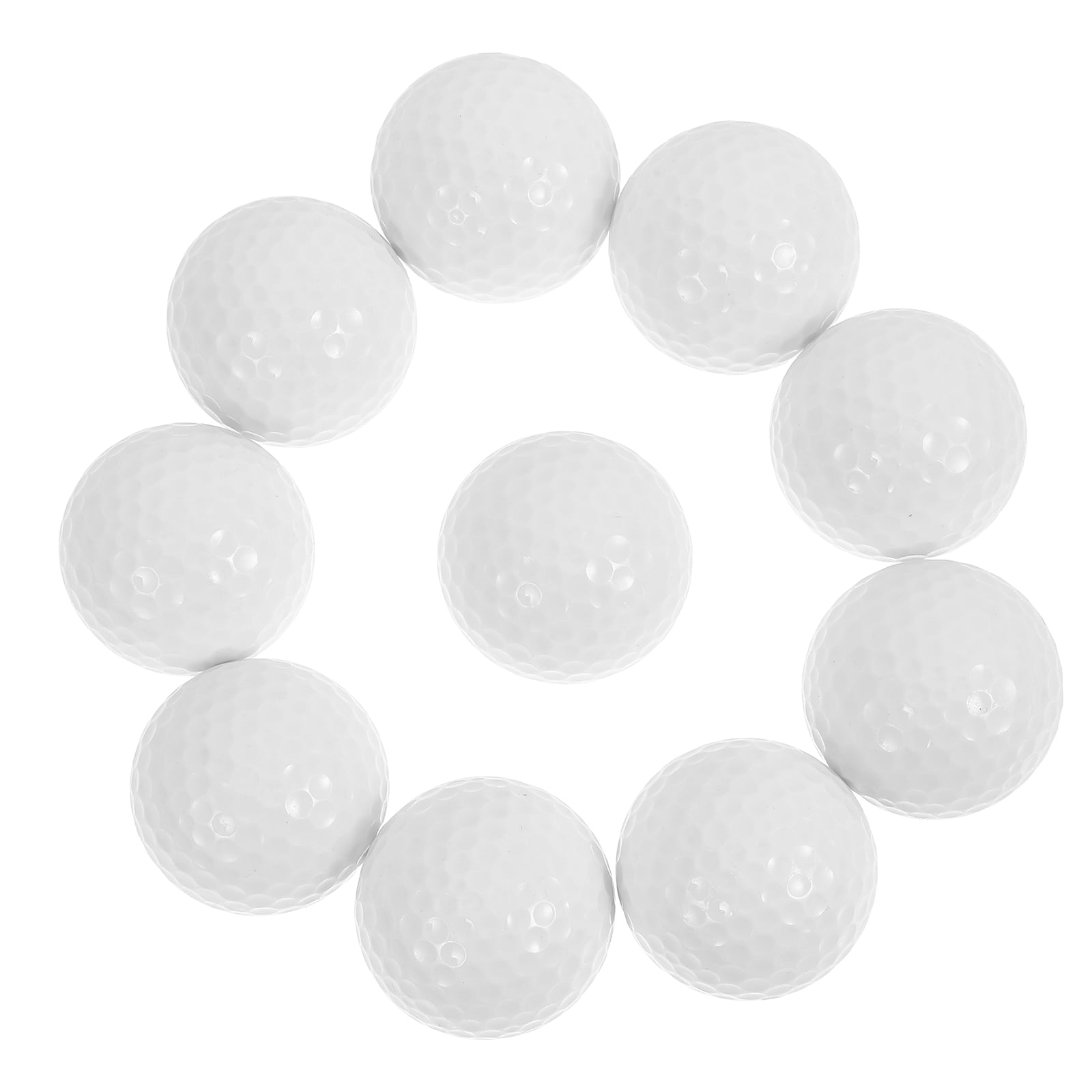 Mobestech 10Pcs Golf Training Aid Ball 1.68In in White for Indoor Golf ...