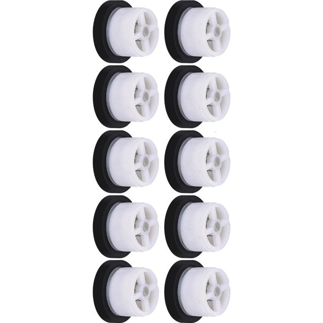 10Pcs Inner Plug Check Valves Spool Plastics Inline Spring Check Valves ...