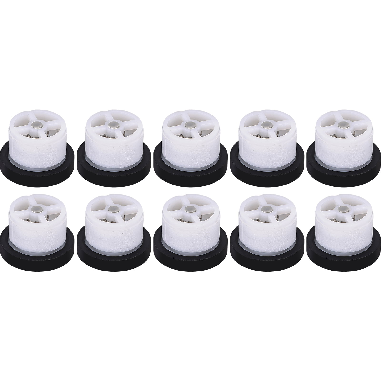 10Pcs Inner Plug Check Valves Spool Plastics Inline Spring Check Valves ...