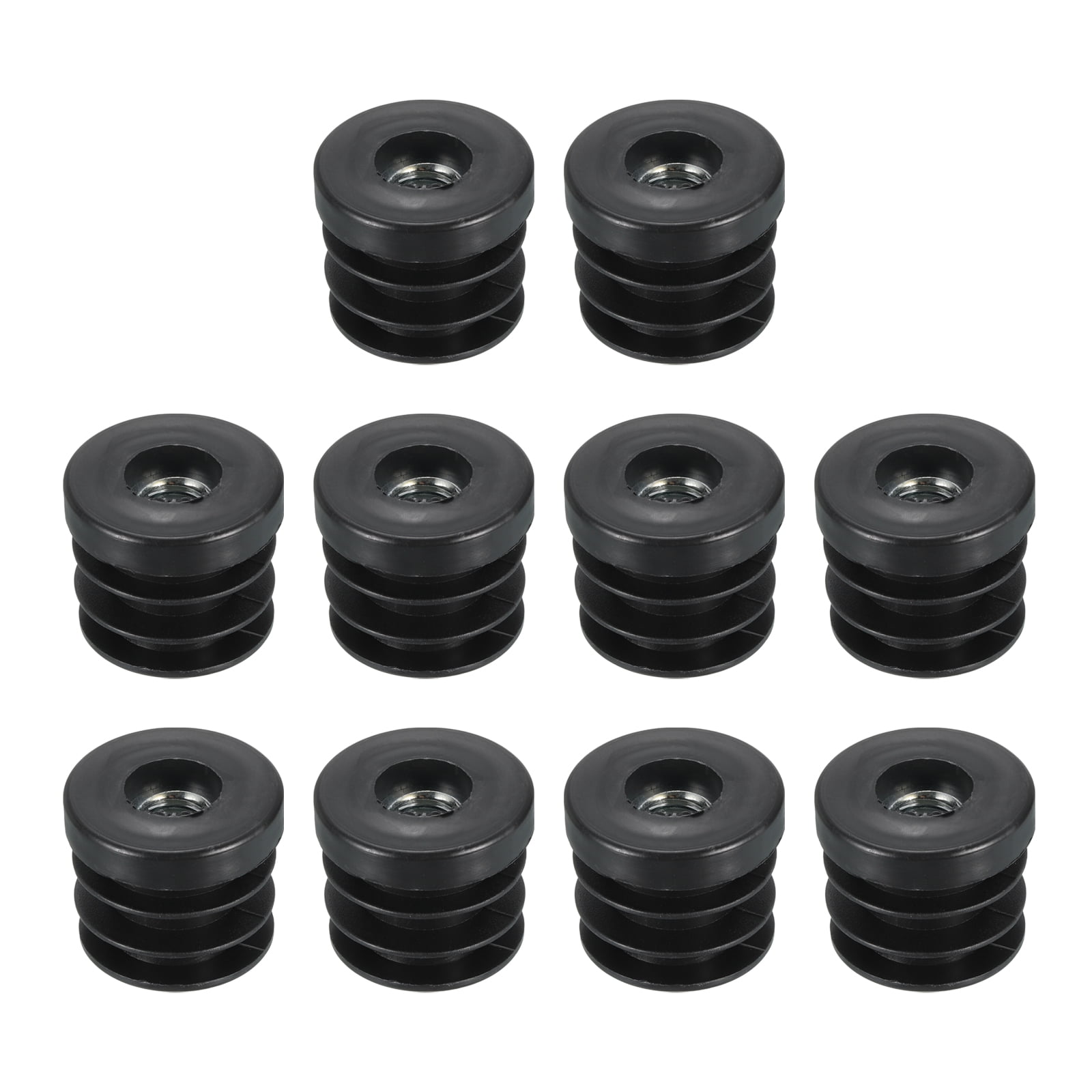 10Pcs Inserts for Round Tubes with M10 Thread, for 30mm/1.18" OD Round ...