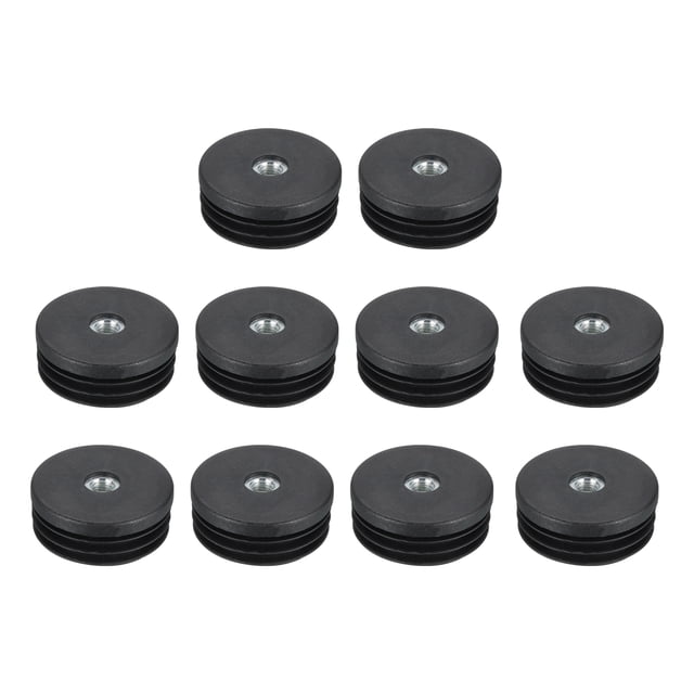 10Pcs Inserts for Round Tubes with M8 Thread, for 50mm/1.97" OD Round ...
