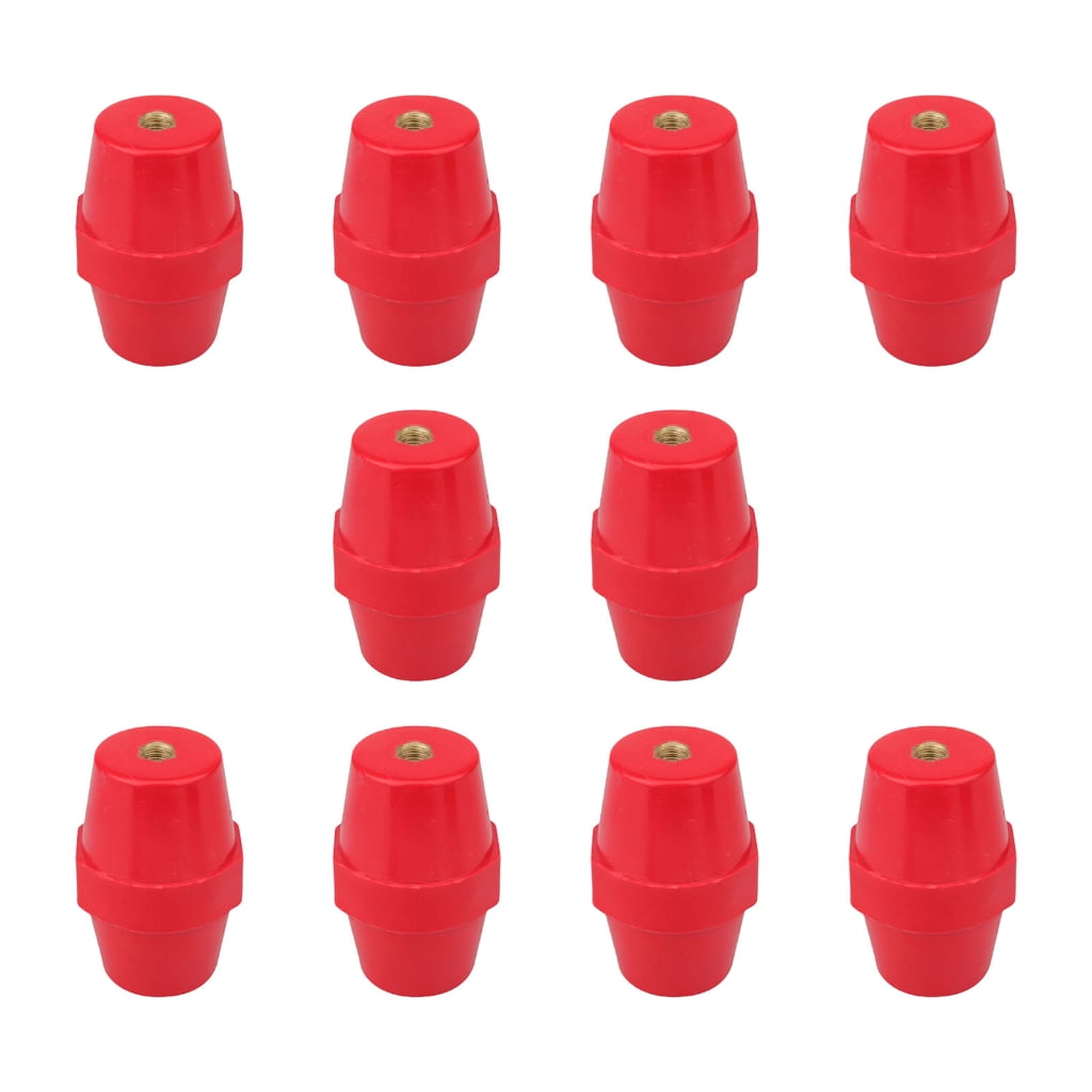 10Pcs Insulation Column Busbar Insulator Supporter Polyester Standoff ...