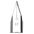 10Pcs Interchangeable Fountain Pen Tip Metal Fountain Pen Nibs ...