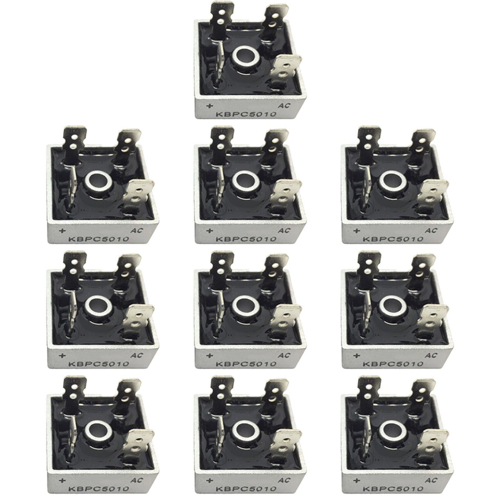 10Pcs KBPC5010 50A 1000V Bridge Rectifier Diode for High Performance ...