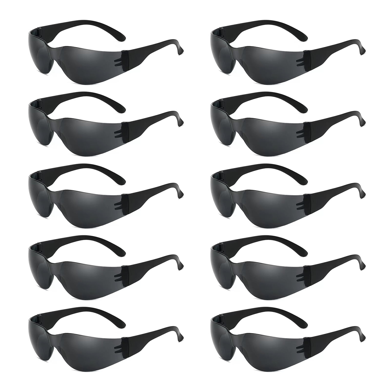 10Pcs Kids Safety Glasses Impacts Resistant Protective Goggles Clear ...