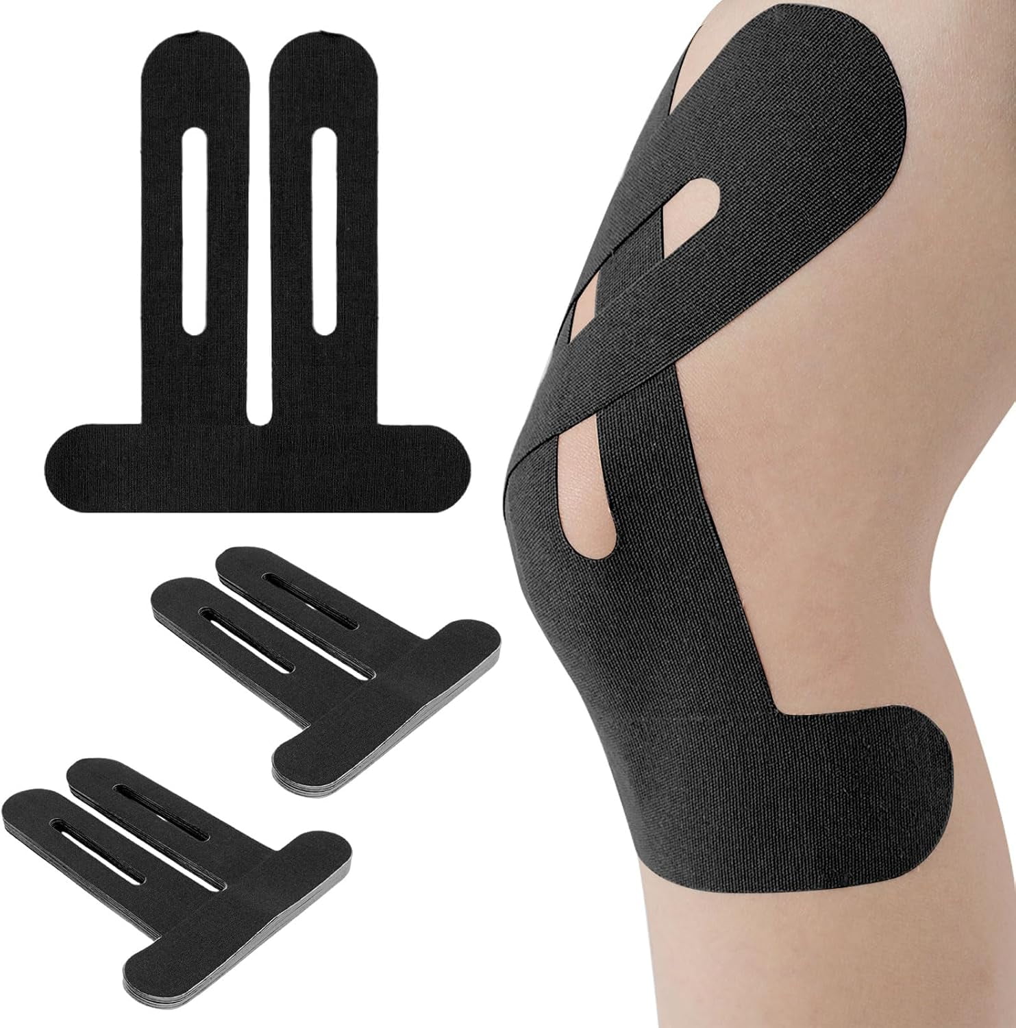 10Pcs Kinesiology Tape for Knees,Athletic Tape,Waterproof & Breathable Kinesio Tape,Elastic ...