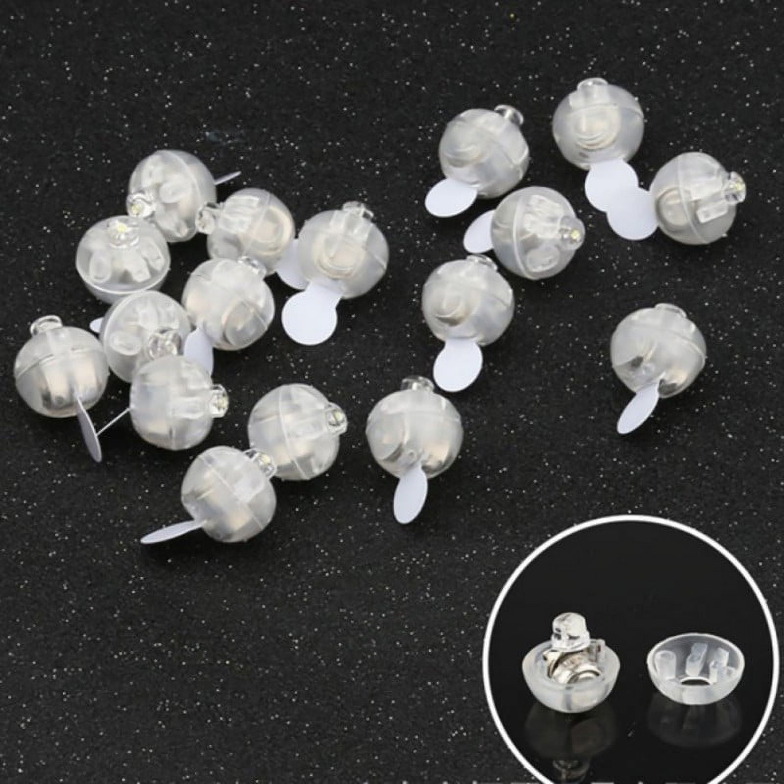 10Pcs LED Balloons Lights Mini Ball Light Round LED Flash Ball Lamp for ...