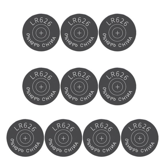 10Pcs LR626 AG4 377 177A SR626SW Lithium Button Coin Button Cell ...