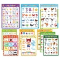 10Pcs Laminated Language Teaching Posters Educational Classroom Wall ...