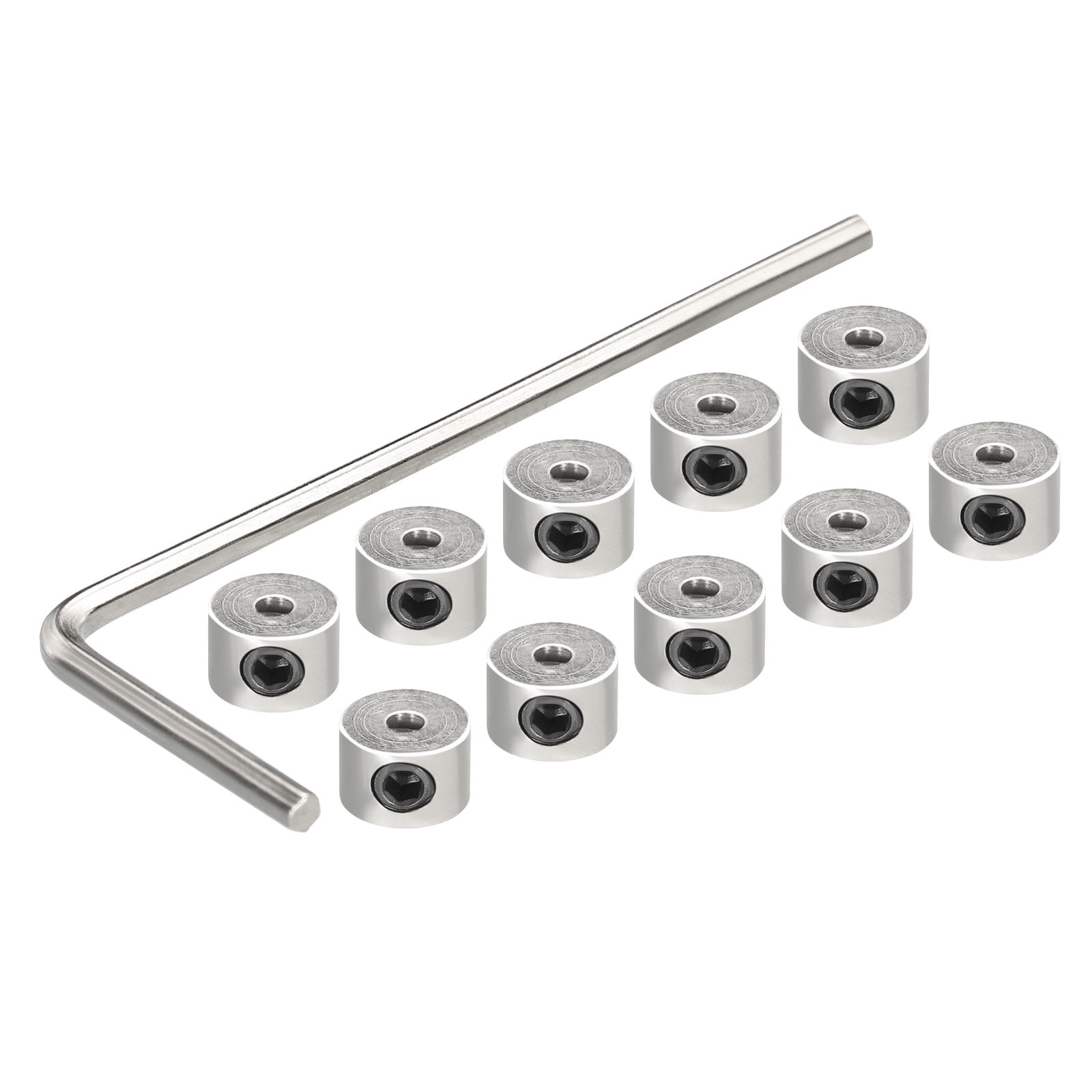 10Pcs Landing Gear Stopper 1.55 x 6mm/0.06"x 0.24" Plane Wheel Collar ...