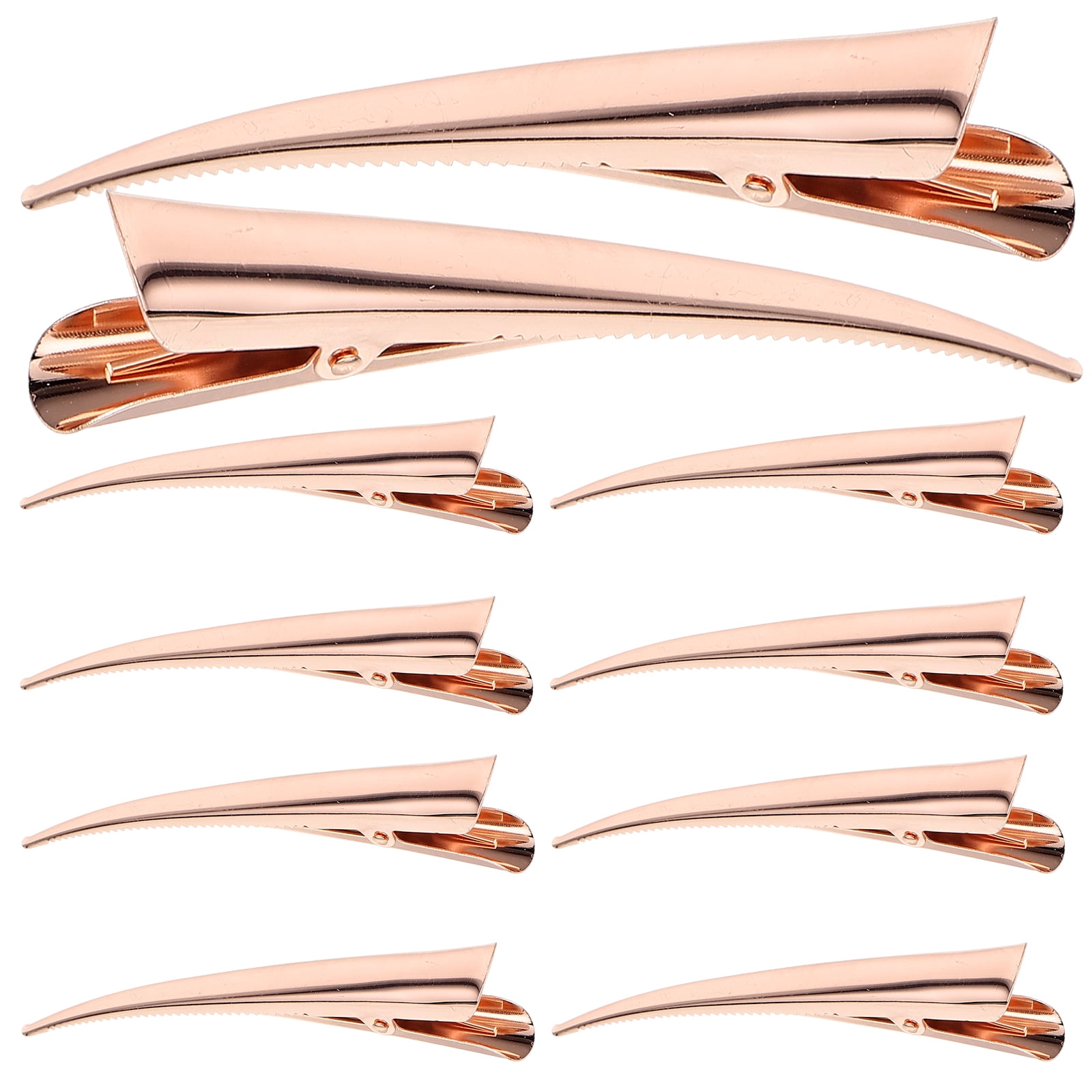10Pcs Large Metal Hair Clips for Styling Salon Sectioning Hairpin Salon ...