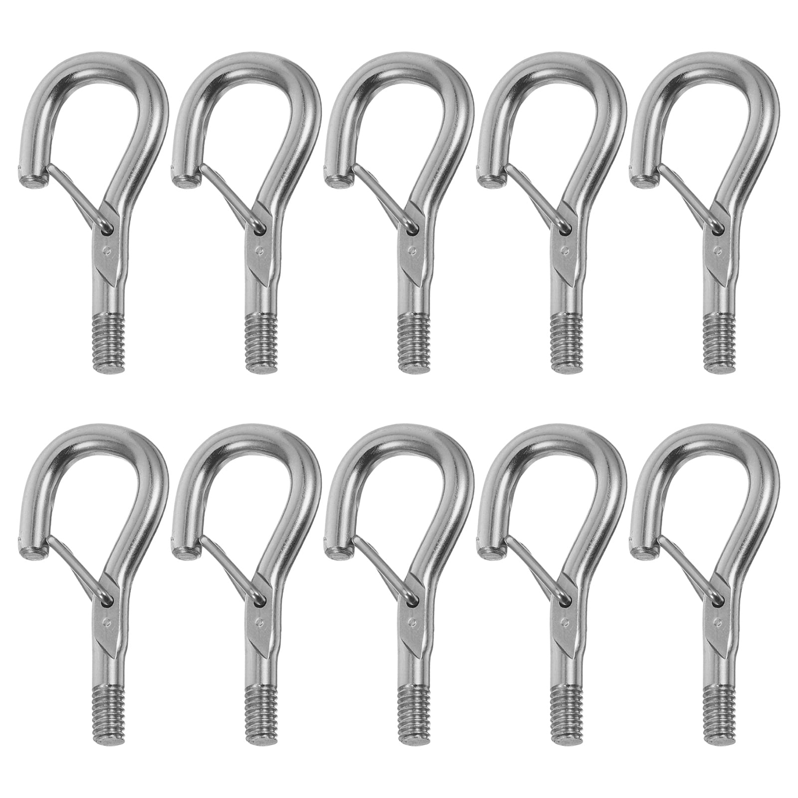 10Pcs Large Self Locking Hooks for Hanging Christmas Lights and String ...