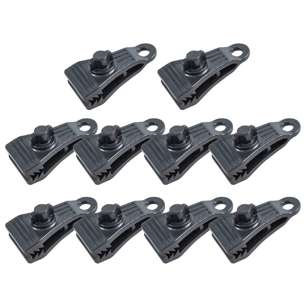 10pcs Large Tarp Clips Heavy Duty Lock Grip Tent Fasteners Clips for ...