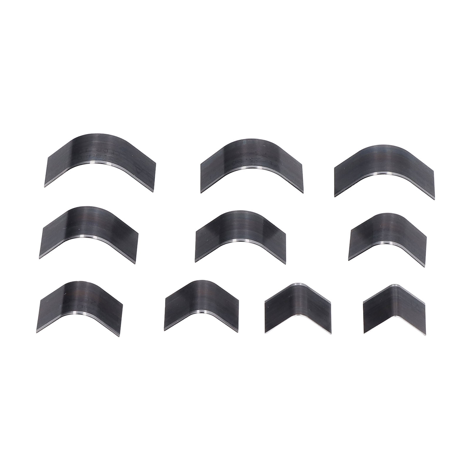 10Pcs Leather Craft Punch & Edge Trimmer Tool Set - Precision Shape ...