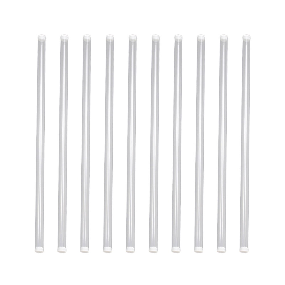 10Pcs Long Clear Plastic Containers Slender Sewing Needle Storage Box ...