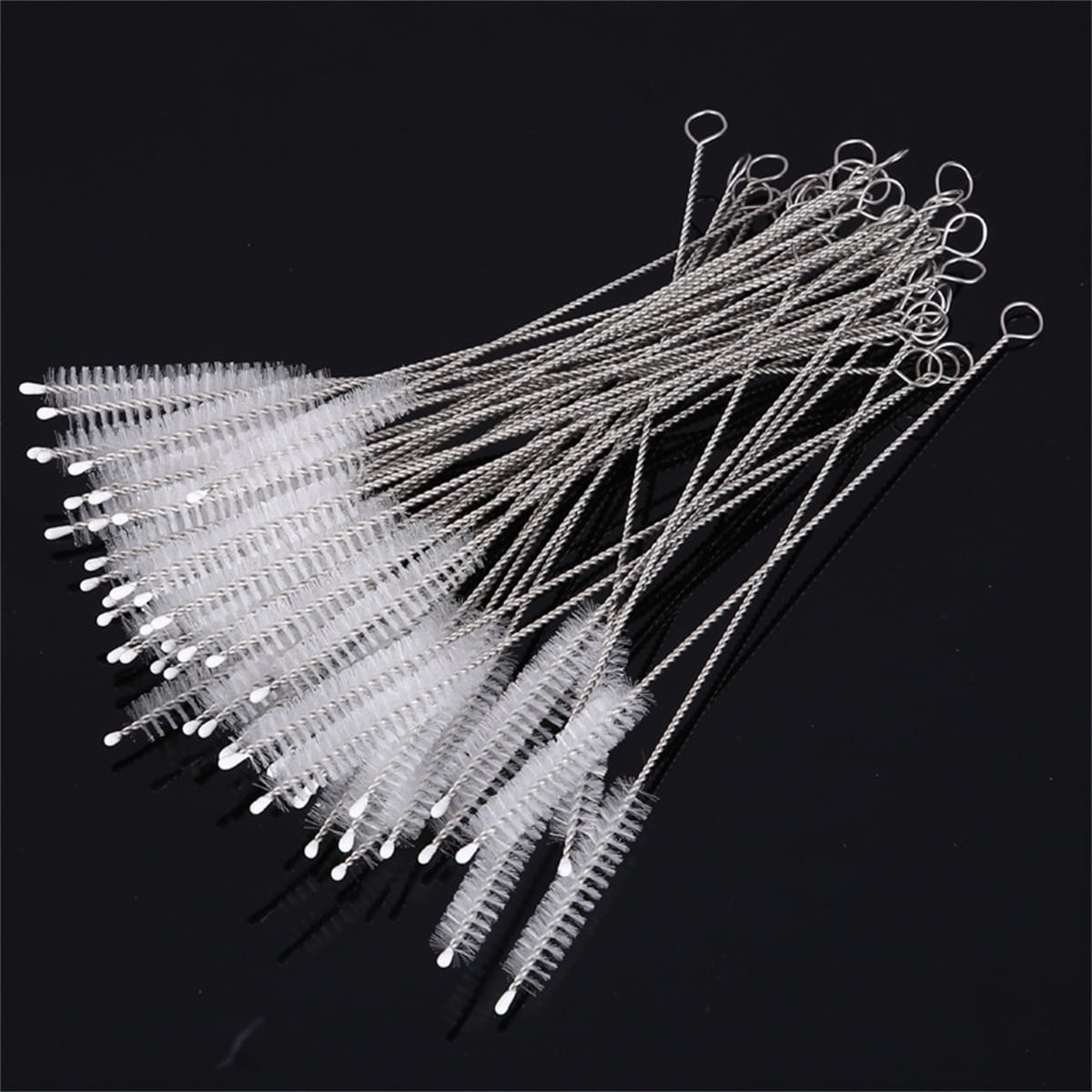 1000Pcs Long Straw Cleaner Brush, Pipe Clean Bottle Brushes, 10'' Cleaning Brushes for Straws ...