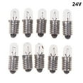 10Pcs/Lot Mini Indicator Light Bulb E5 Screw Mouth Miniature Lamp Light ...