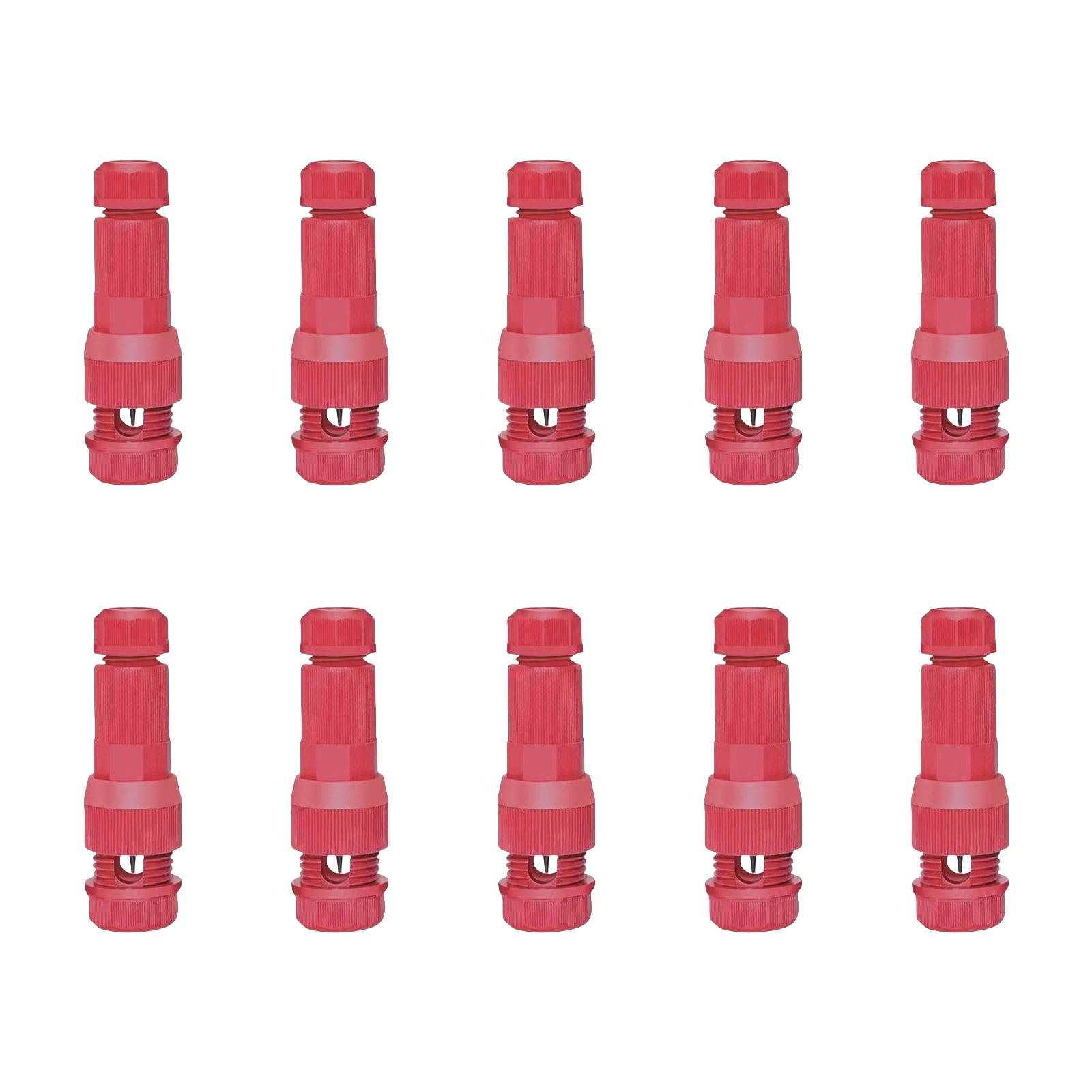 10Pcs Low Voltages Wire Connector Quick Piercing Connector None ...