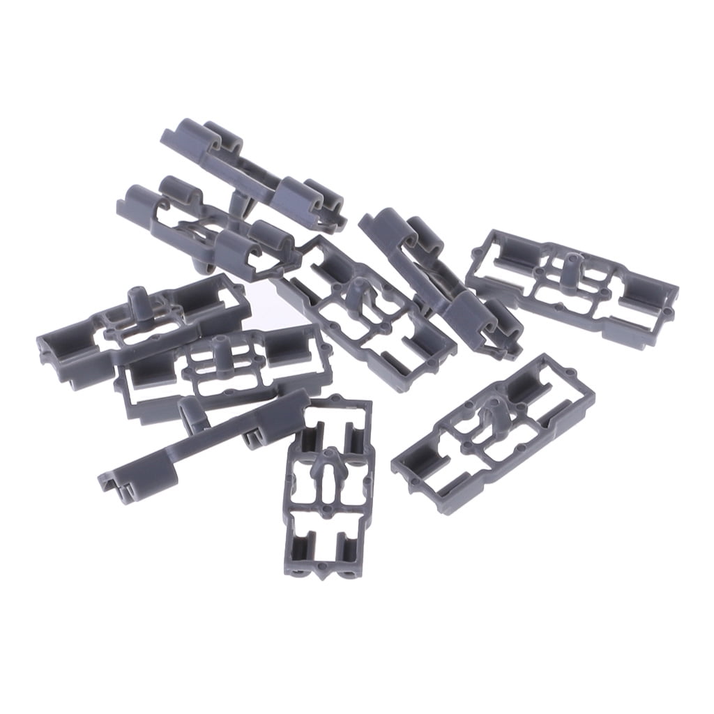 10Pcs Lower Door Weatherstrip Plastic Seal Retainer Clip Front Rear For ...