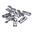 10Pcs Lower Door Weatherstrip Plastic Seal Retainer Clip Front Rear For ...