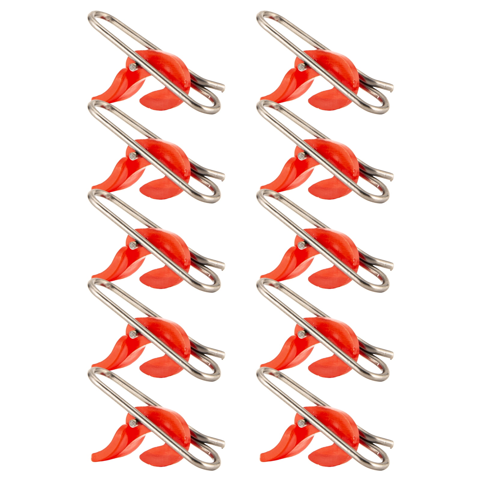 10Pcs Lures Clip Speed Clip for Sea Freshwater Fishing Line Clip ...