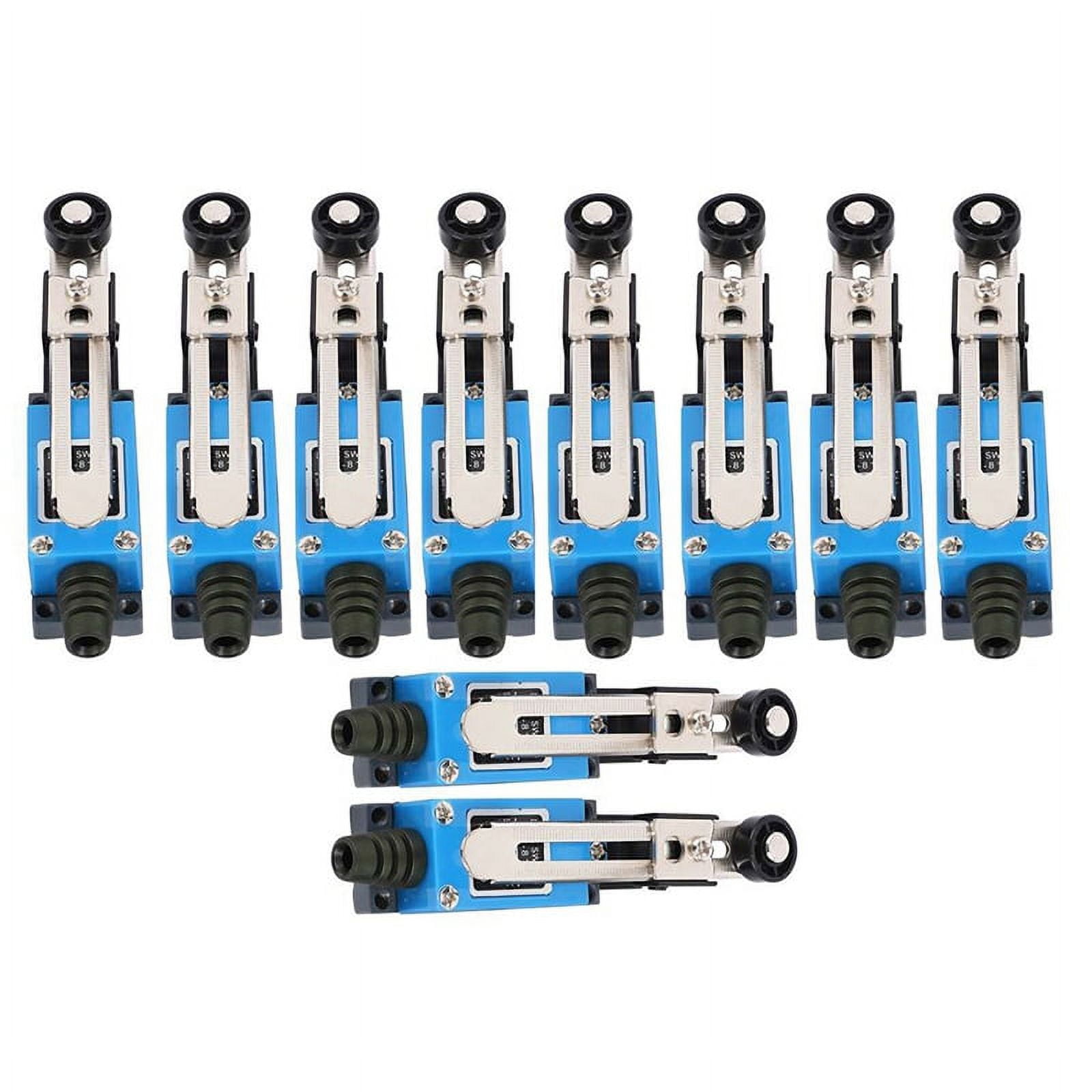 10Pcs ME-8108 Momentary Roller Arm Type Limit Switch for CNC Mill 5A 250V ME8108 Mini Switch ...