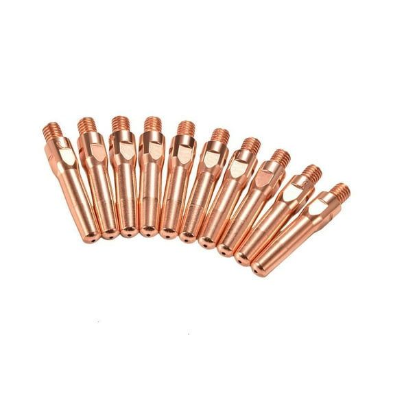 10Pcs MIG Welding Nozzle Contact Tip Gas Diffuser Connectors Holder ...