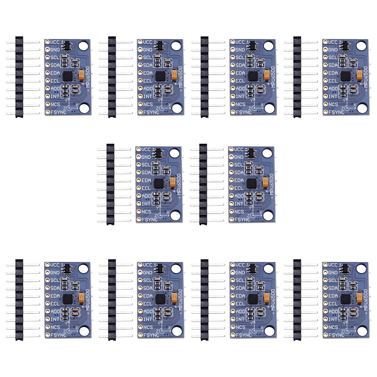 10pcs Mpu6500 Gyroscope Accelerometer Sensor Module 6 Axis 6500 Sensor